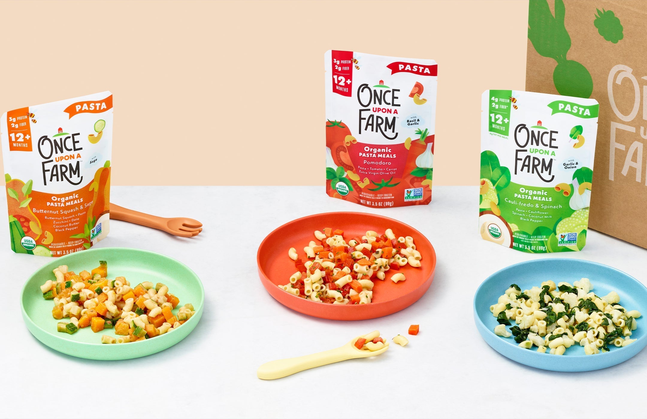 Introducing Our New Pasta Meals for Toddlers – Once Upon a Farm