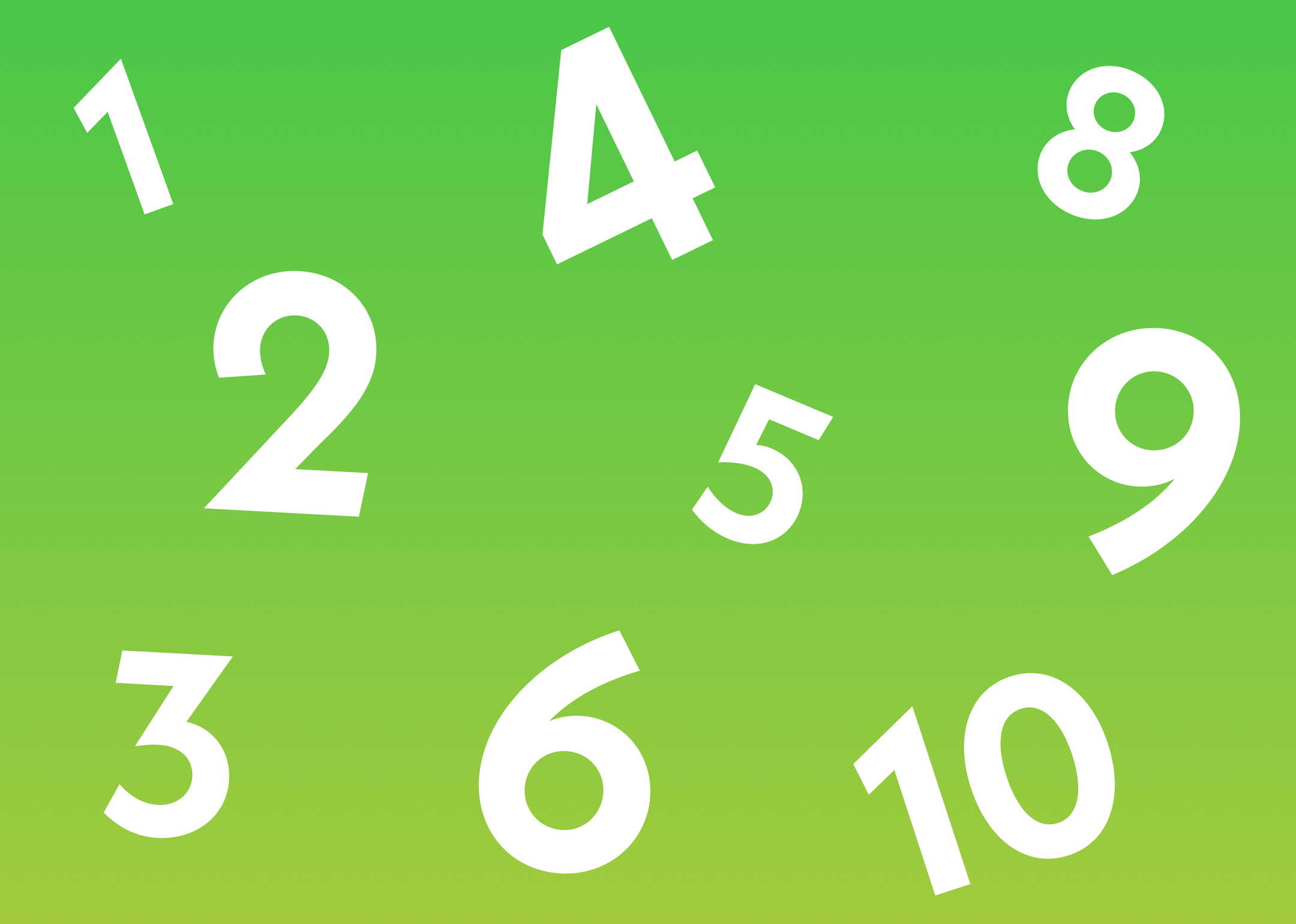 Free Printable Numbers Chart – Once Upon a Farm